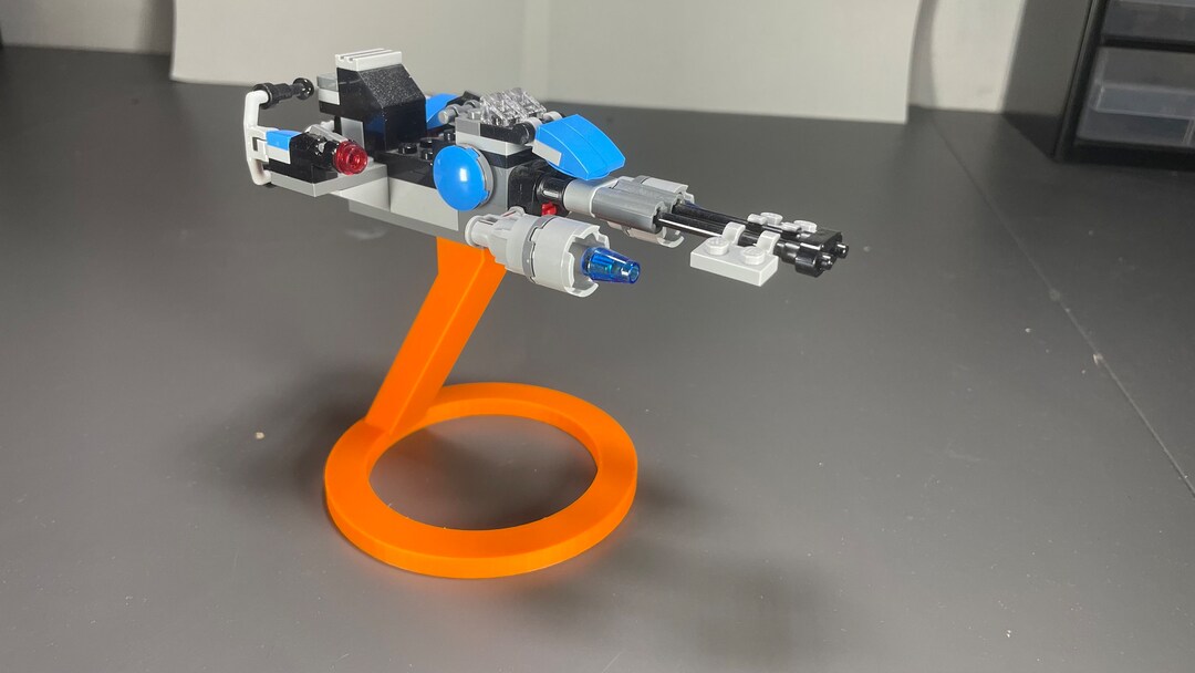 Lego Stand With 2 X 2 Stud Plate - Etsy