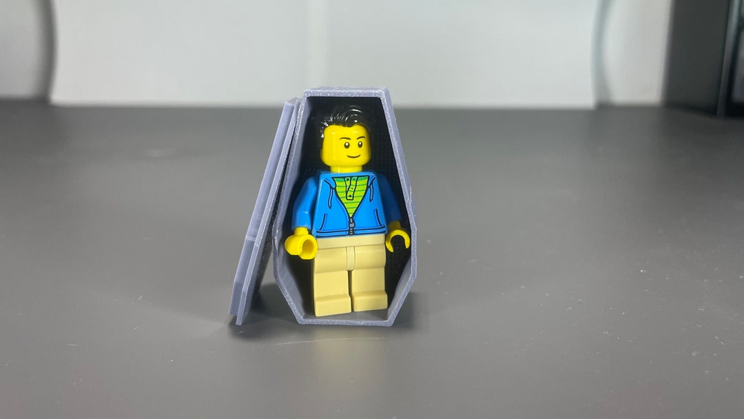 Lego Compatible Minifigure Coffin - Etsy
