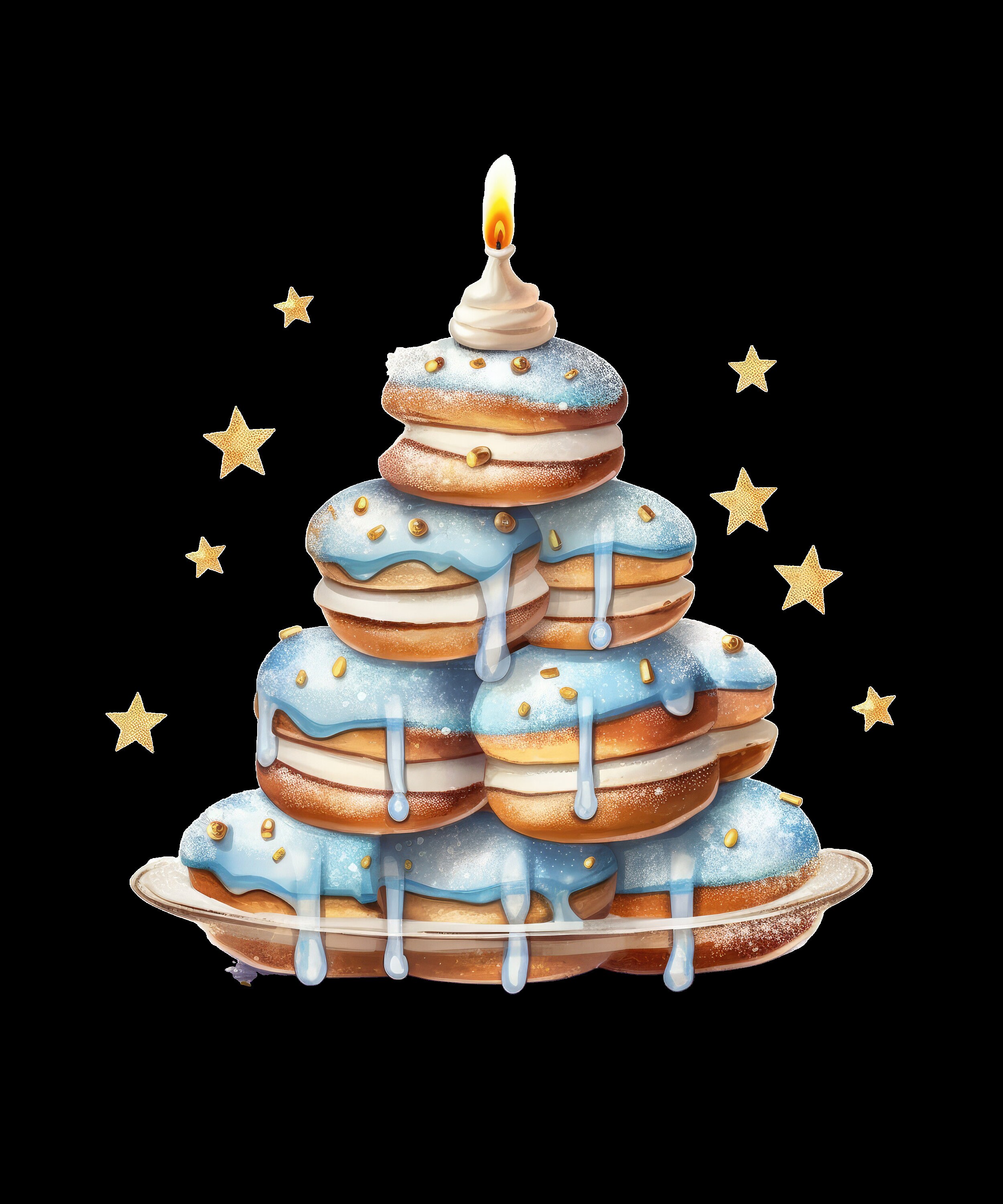 Hanukkah Sublimation Bundle Clip-art / Perfect for Printable / Cricut ...