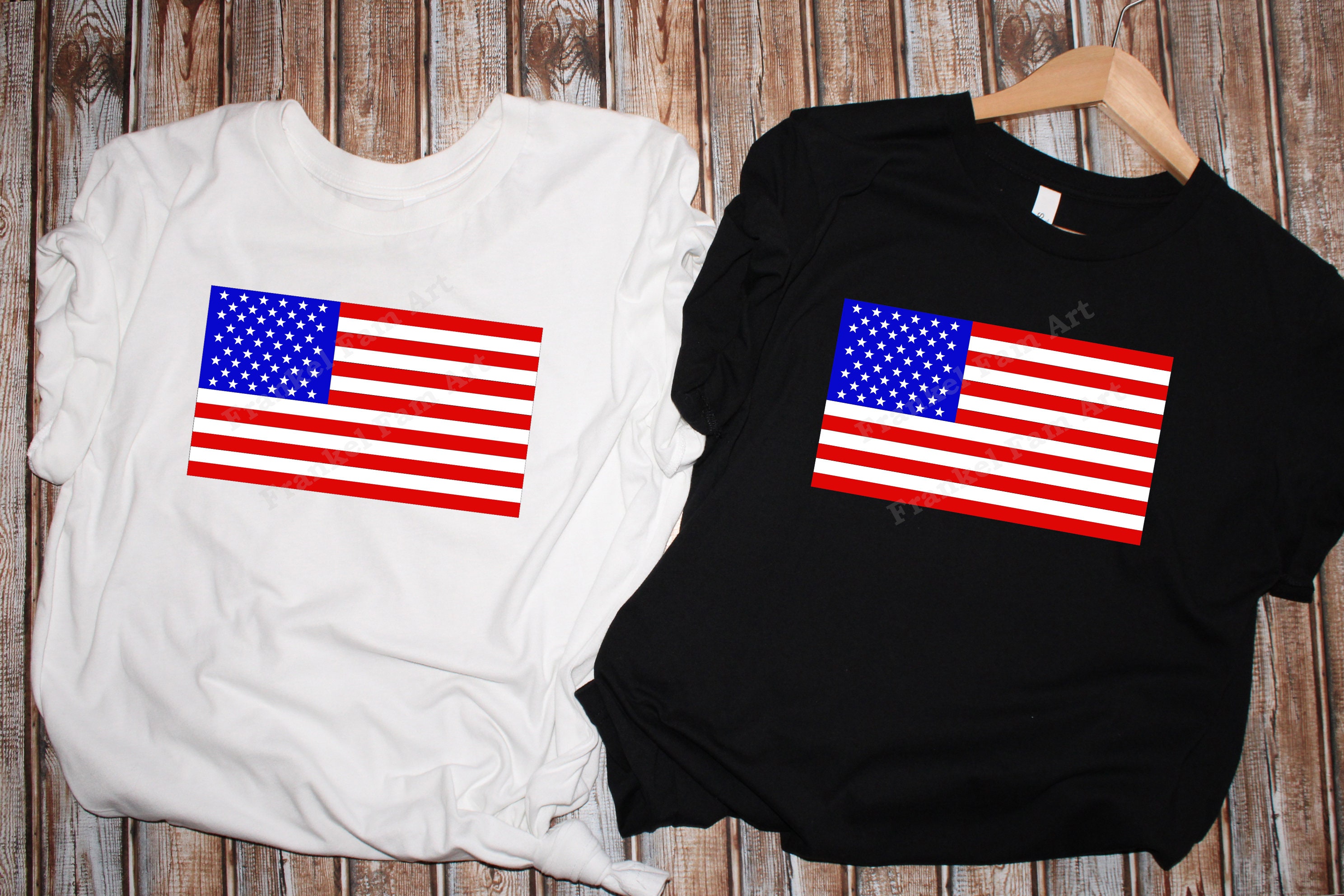 Red White and Blue USA Flag / SVG, PNG and Jpeg / 300dpi / 7in X 12in ...