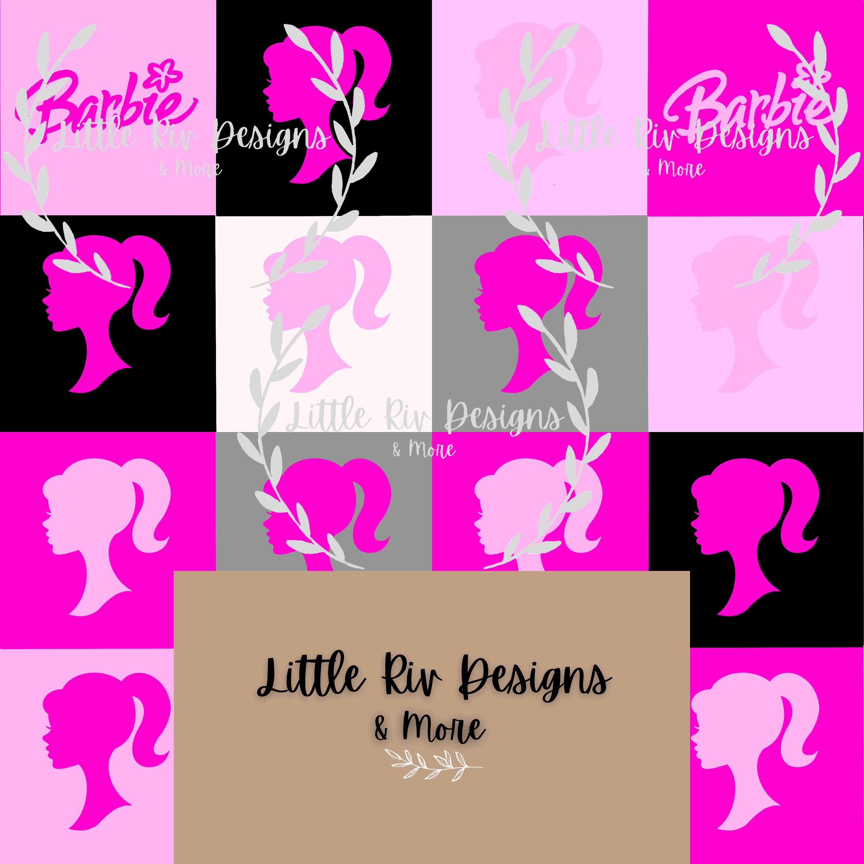 Barbie Seamless Pattern Barbie Digital Download Trendy - Etsy