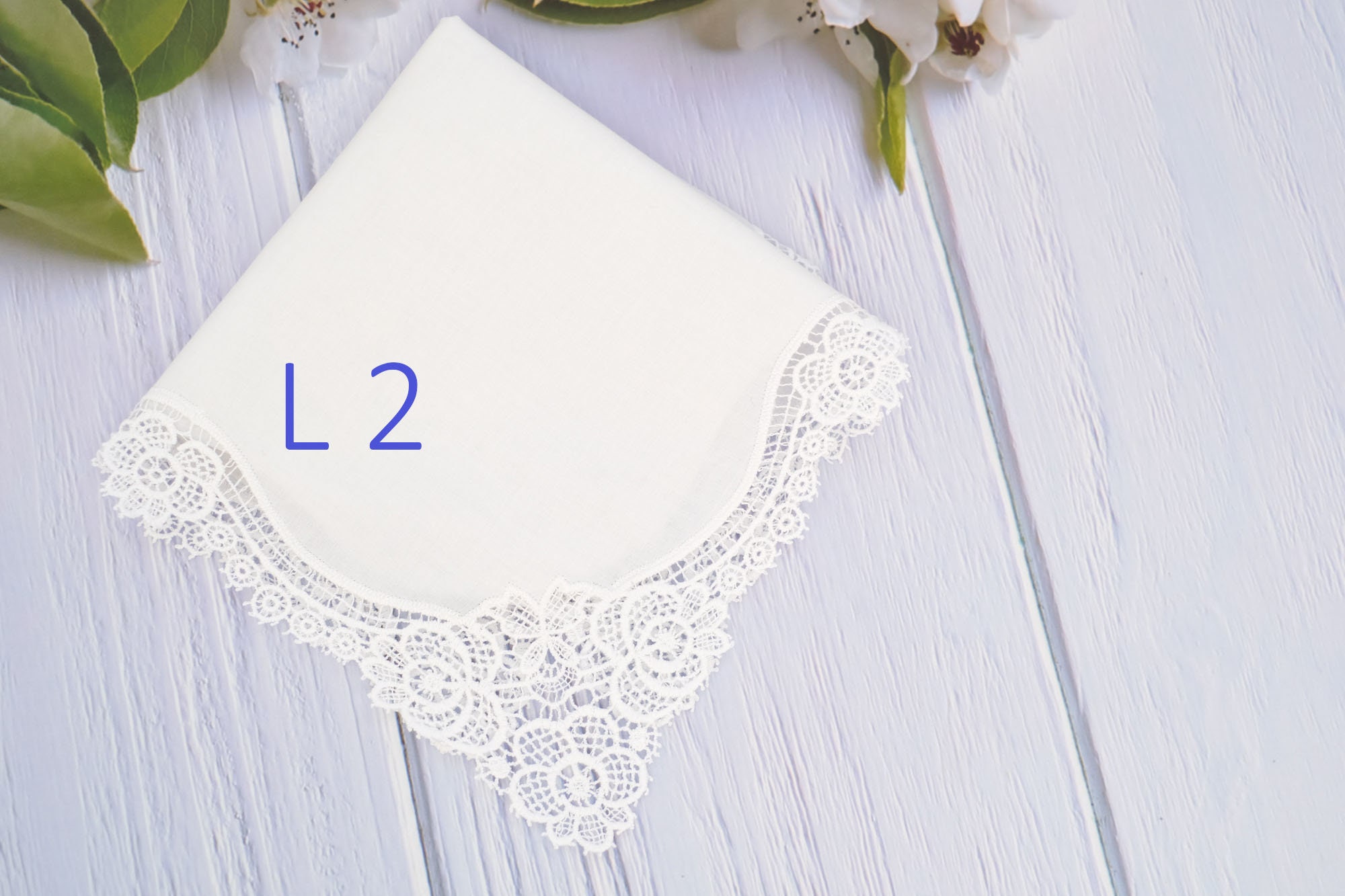 Wedding Handkerchief for Mother of the Bride, Embroidered Handkerchief ...