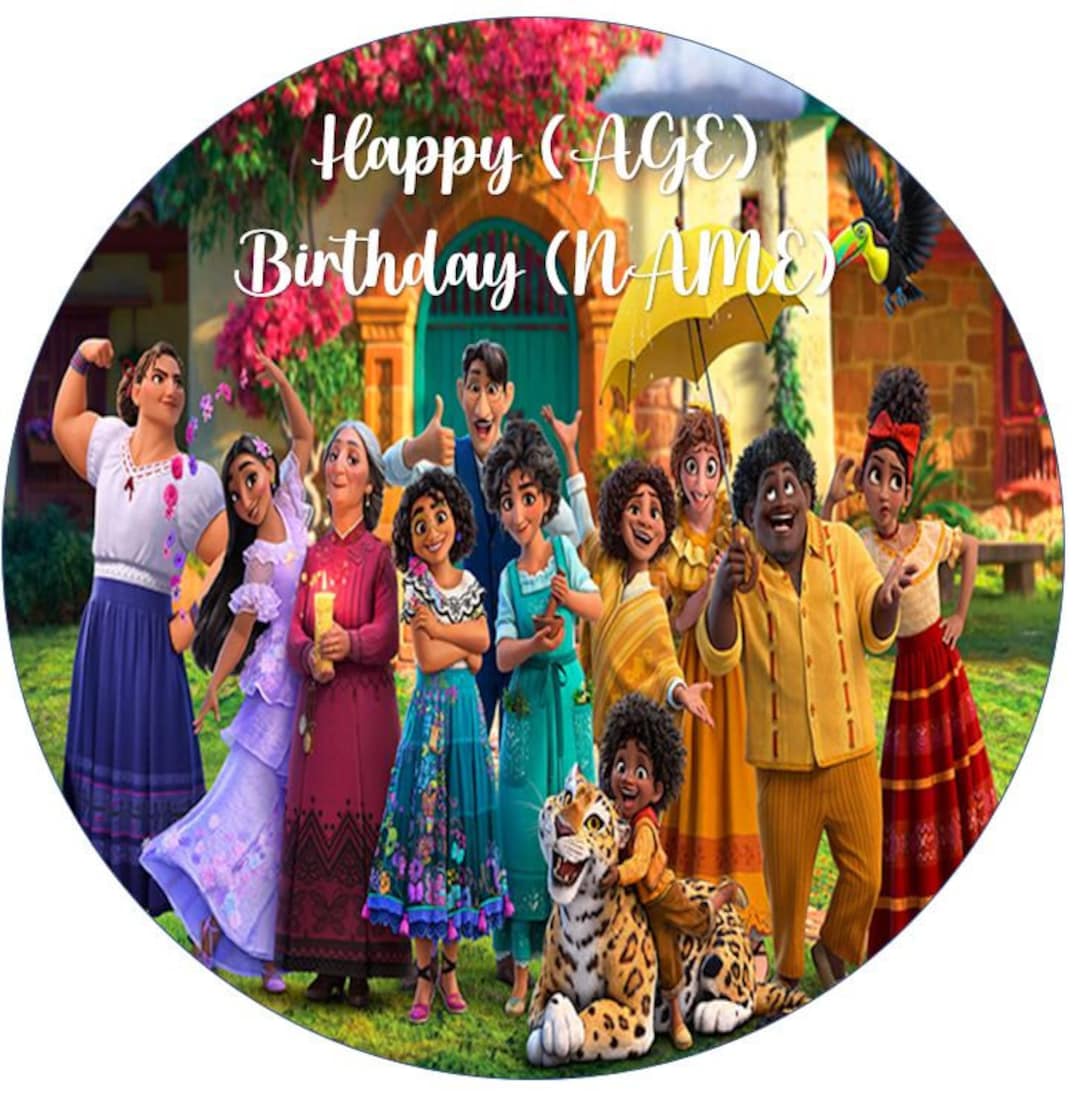 Edible Images Moana Round Cake Topper - Etsy