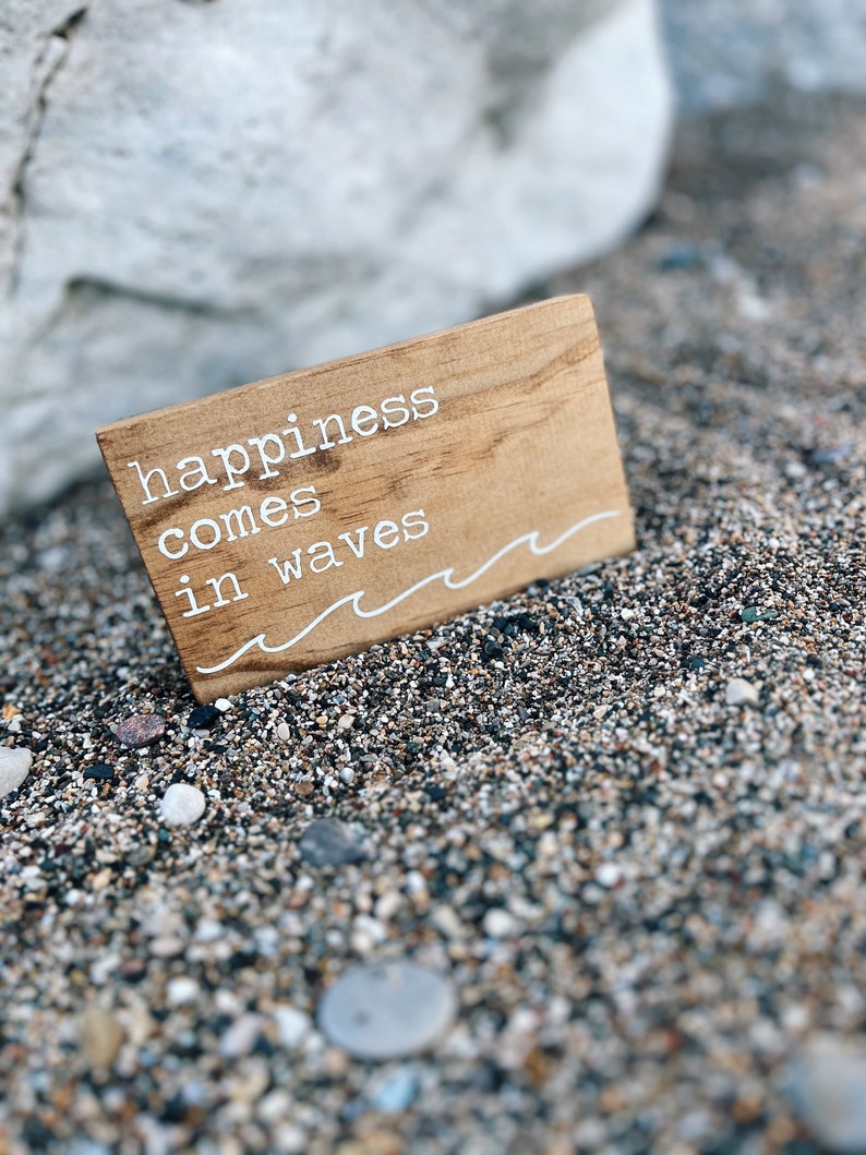 On Beach Time Beach Themed Sign Coastal Decor Coastal - Etsy