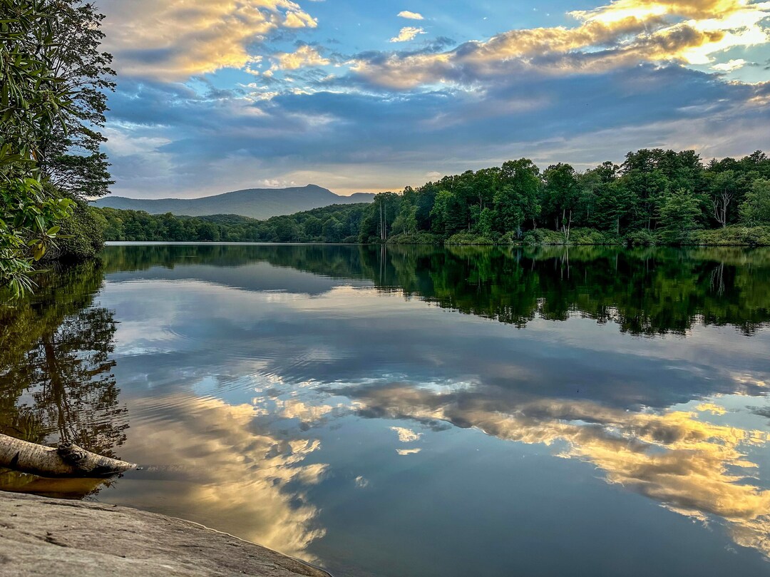 Price Lake Blue Ridge Parkway Sunset Near Boone North Carolina - Etsy