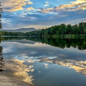 Price Lake Blue Ridge Parkway Sunset Near Boone North Carolina - Etsy