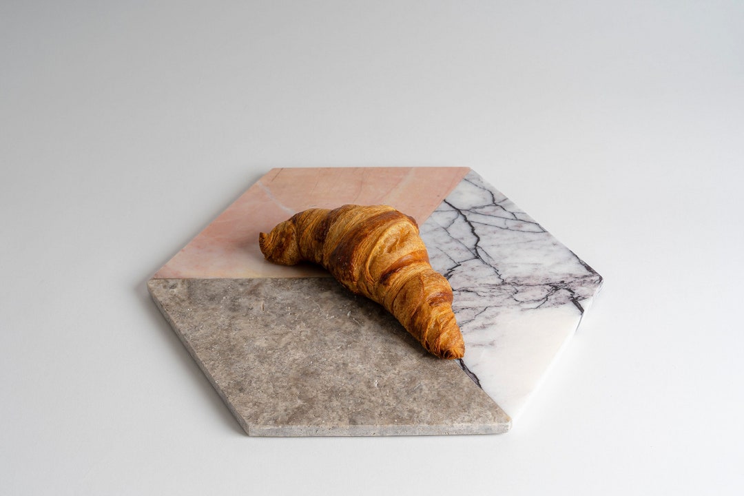 Rio Cheese Board Three Color, Hexagon - Etsy