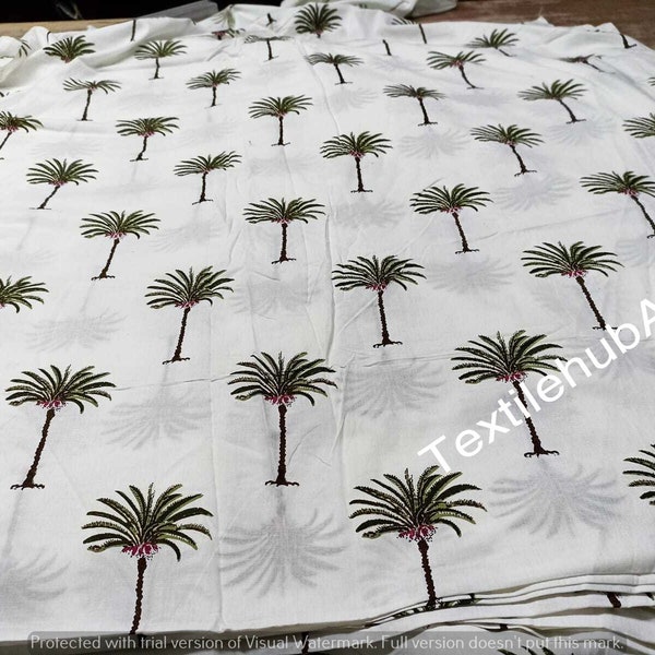 Palm Tree Fabric - Etsy