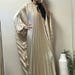 Gold Pleated Cape Dress - Etsy