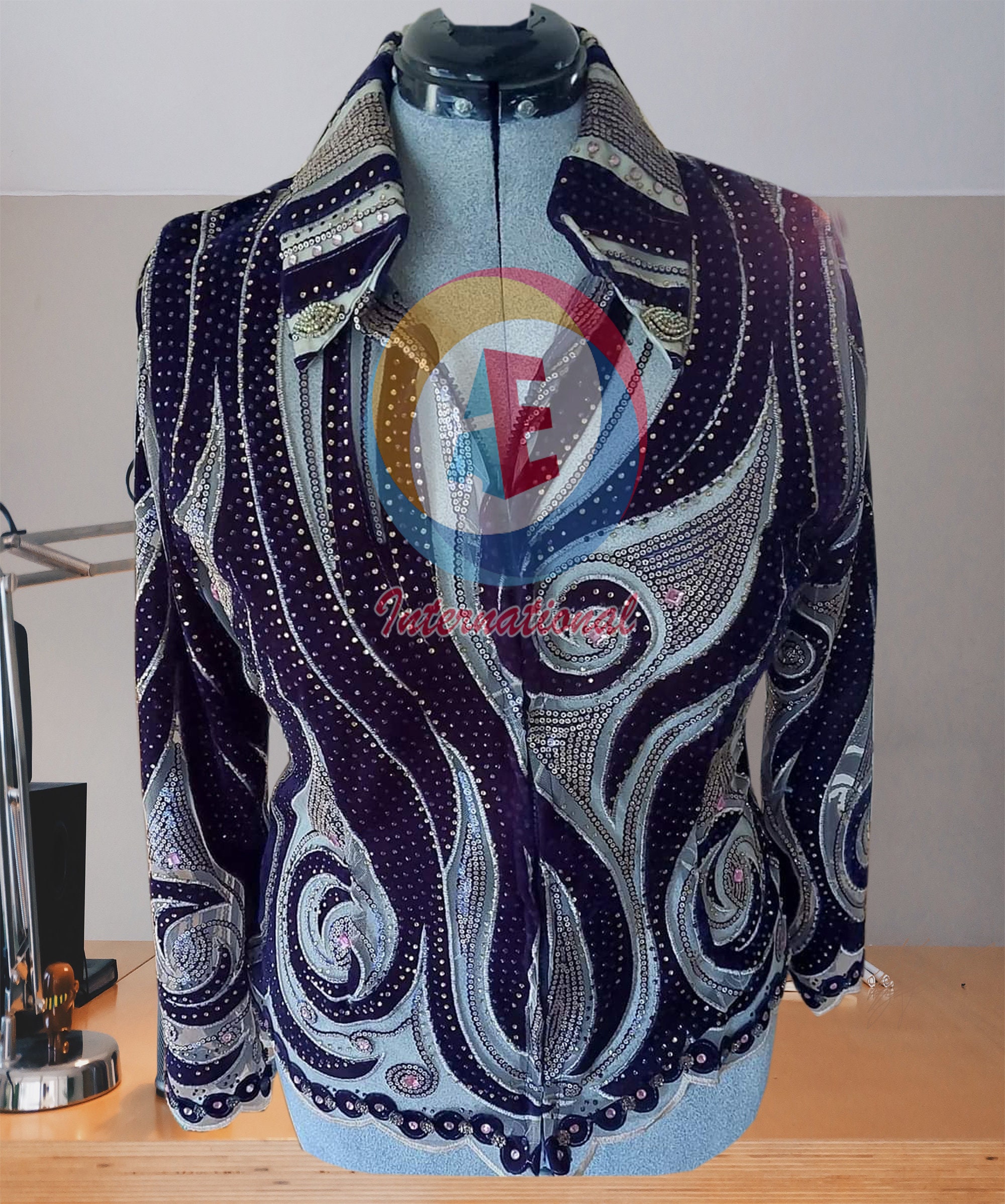 Western Showmanship Jacket With Matching Pad for Women, Western ...