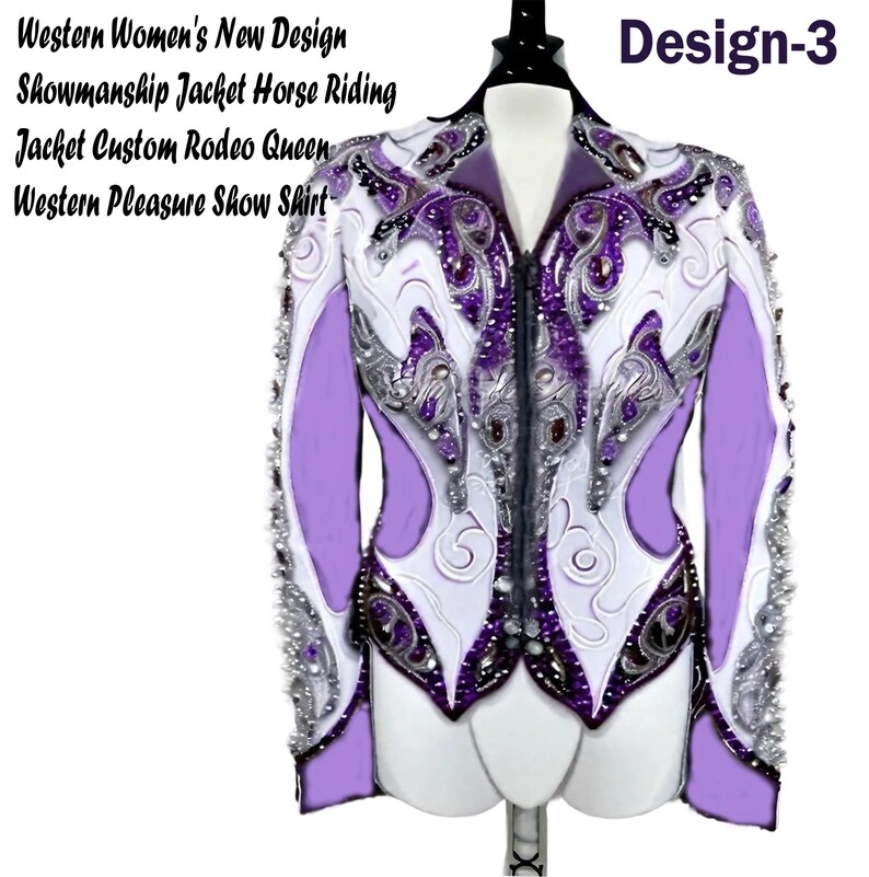 Custom Western Showmanship Jacket: Women's Rodeo Queen Apparel - Etsy