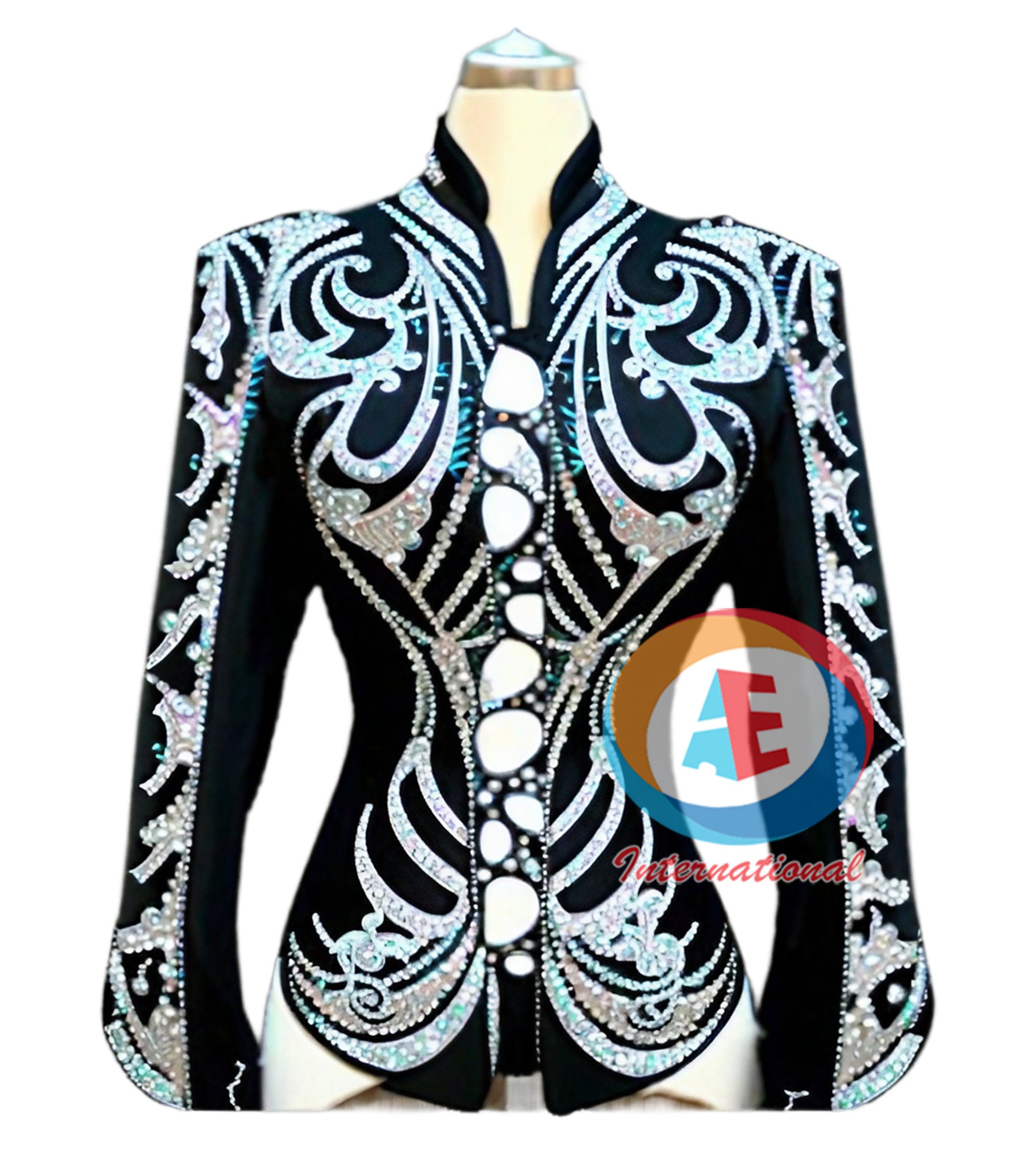 Silver Rodeo Queen Show Jacket: Custom Western Showman Ship - Etsy