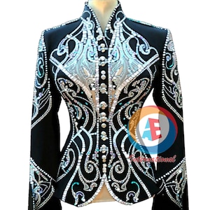 Silver Rodeo Queen Show Jacket: Custom Western Showman Ship - Etsy