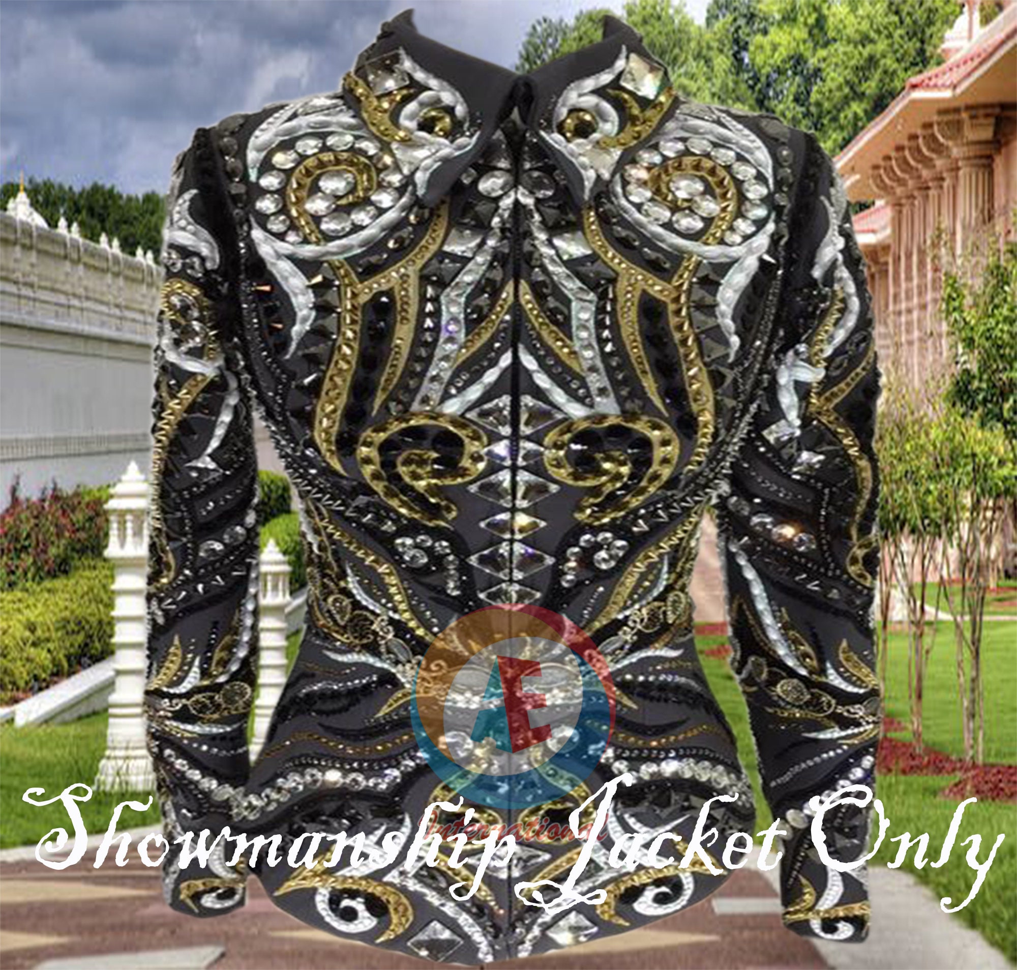 Western Showmanship Jacket With Matching Pad for Women, Western ...