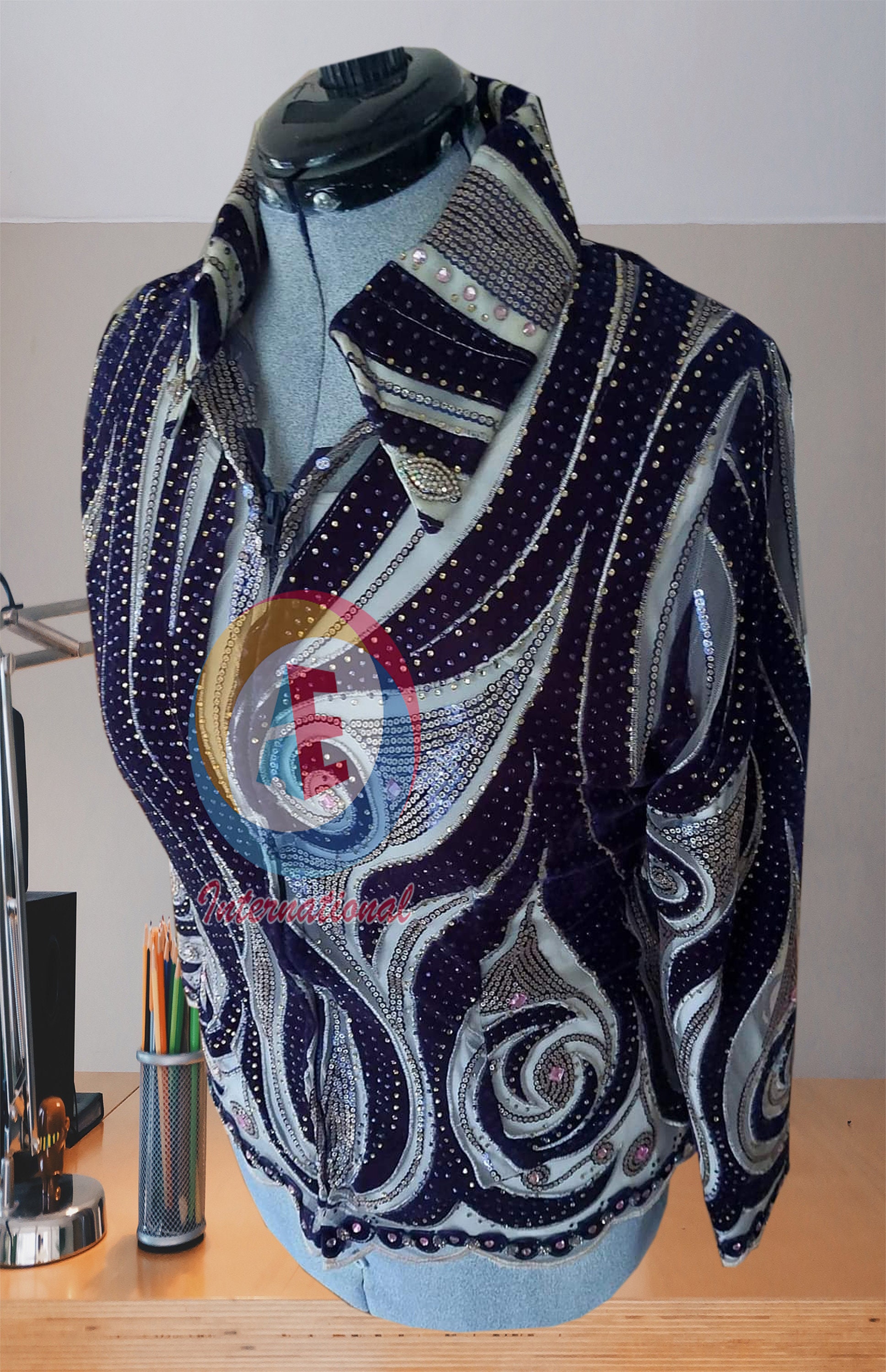 Western Showmanship Jacket With Matching Pad for Women, Western ...