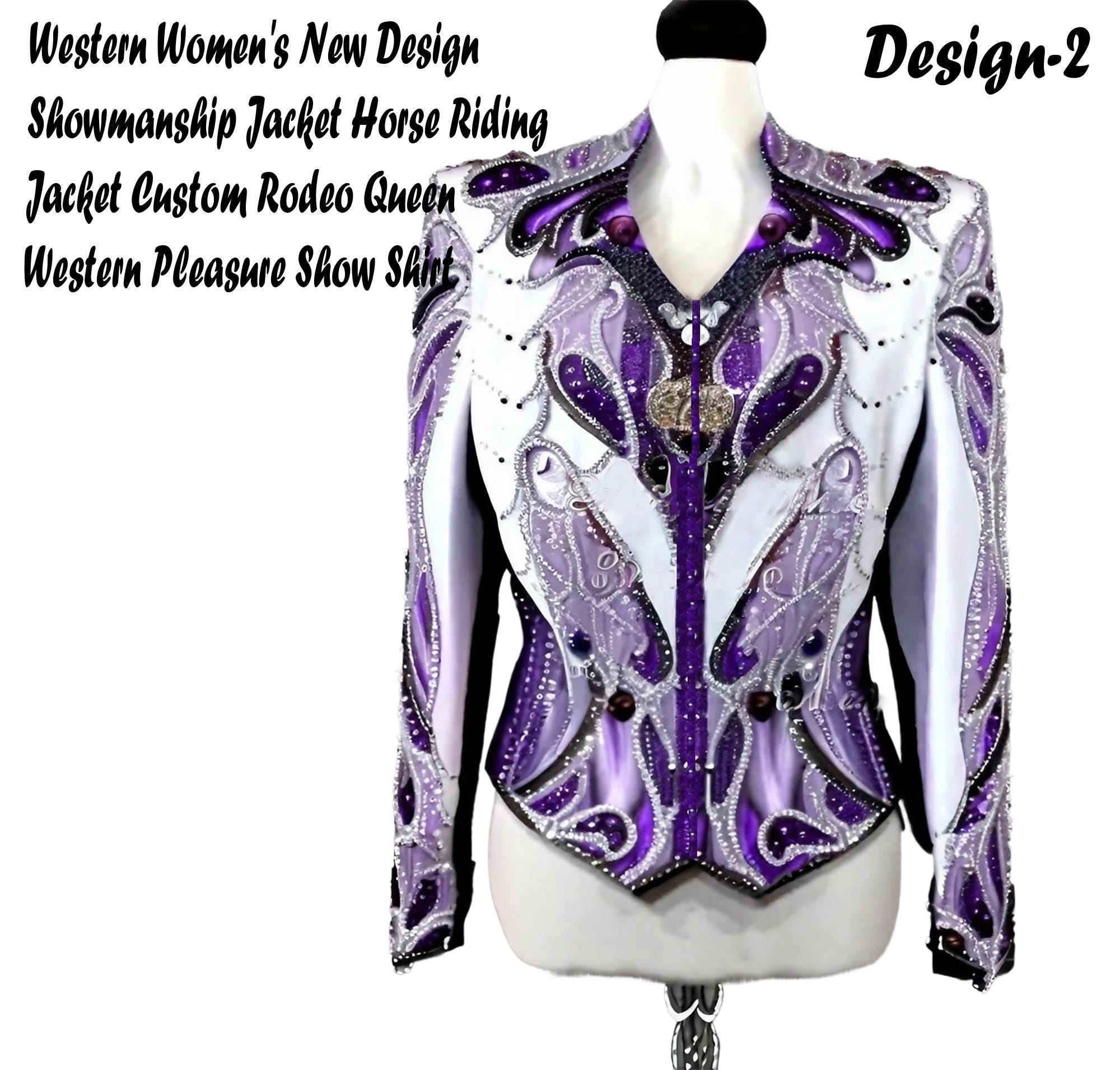 Custom Western Showmanship Jacket: Women's Rodeo Queen Apparel - Etsy