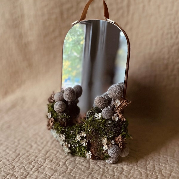 Moss Mirror - Etsy