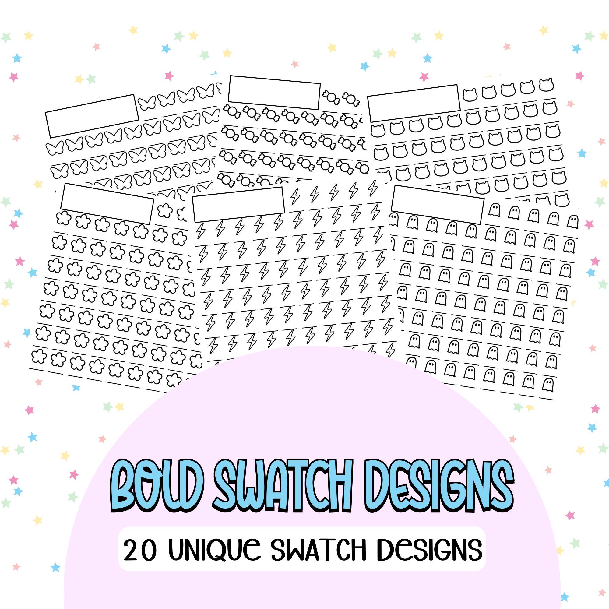 Printable Color Swatch Book for Alcohol Markers, Colored Pencils ...