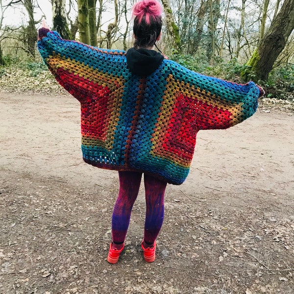 Hexi Cardi Pattern - Etsy