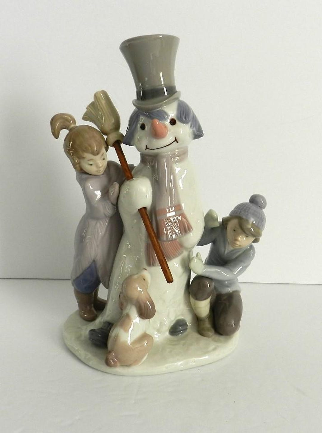 Lladro 5713 THE SNOWMAN Porcelain Figure Mint Condition Orig Box - Etsy