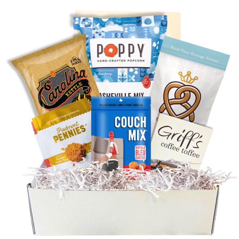 North Carolina Snack Box – Gourmet Gift With Locally Made Southern ...