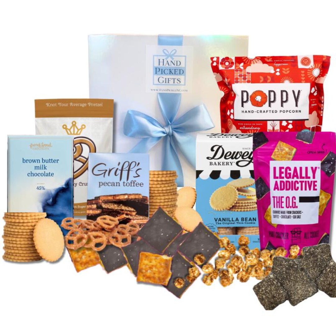 NC Sweet Treats Gift Box: Gourmet Artisan Snacks - Etsy