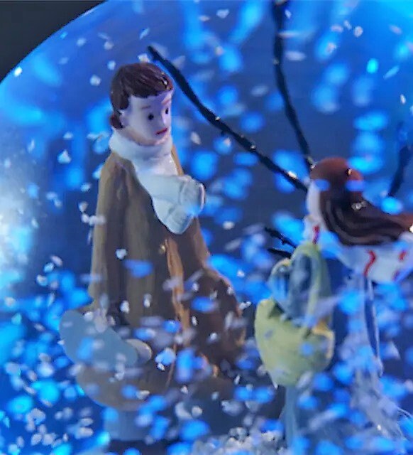 Large Shimmering Melodies Musical Snow Globe Handcrafted Snow Globe ...