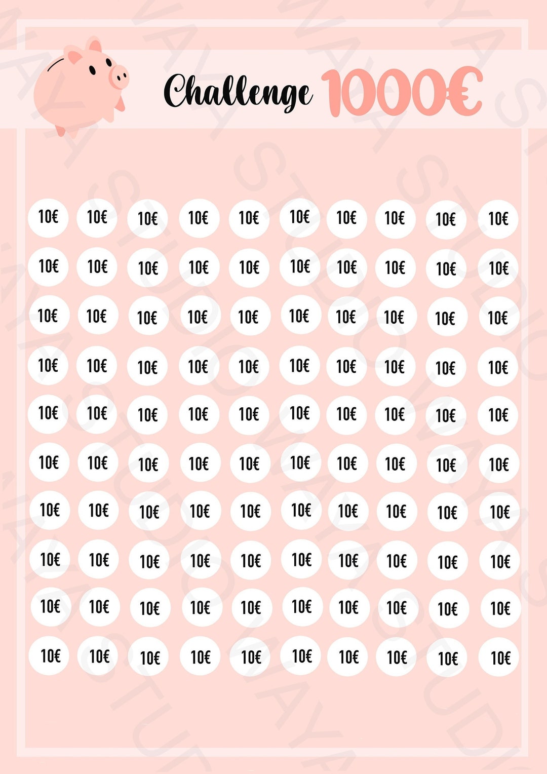 Challenge 1000 euros - Etsy France