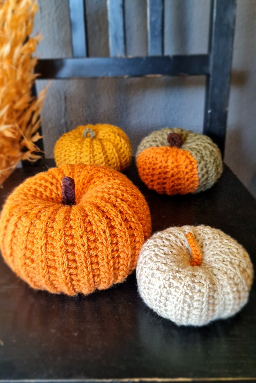 The Easy Crochet Pumpkin Pattern, Festival Pumpkin Pattern, Halloween ...