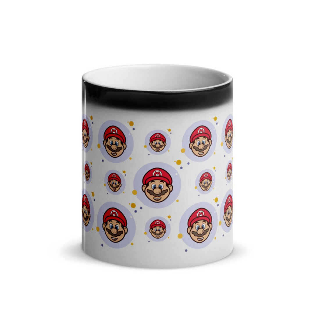 Super Mario vintage Mug I Mario mug / Ceramic game boy mug / Glossy ...