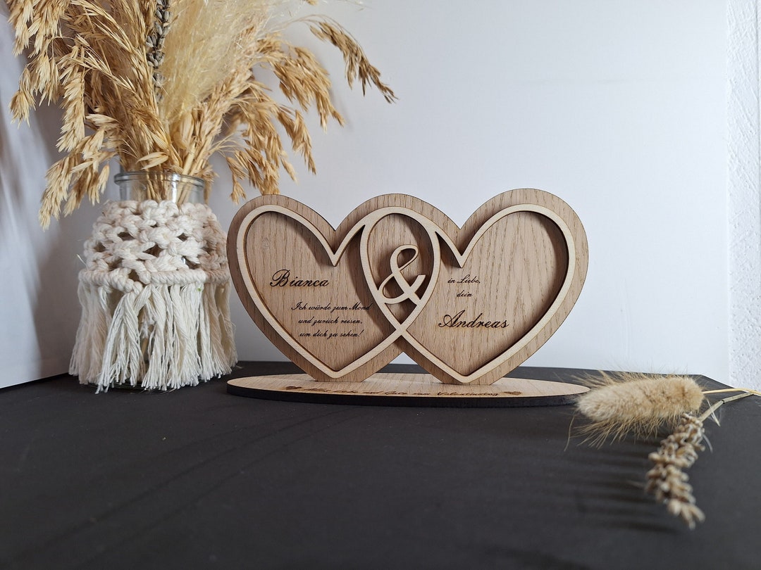 Standee love Personalized With Name Approx. 20cm X 11cm - Etsy