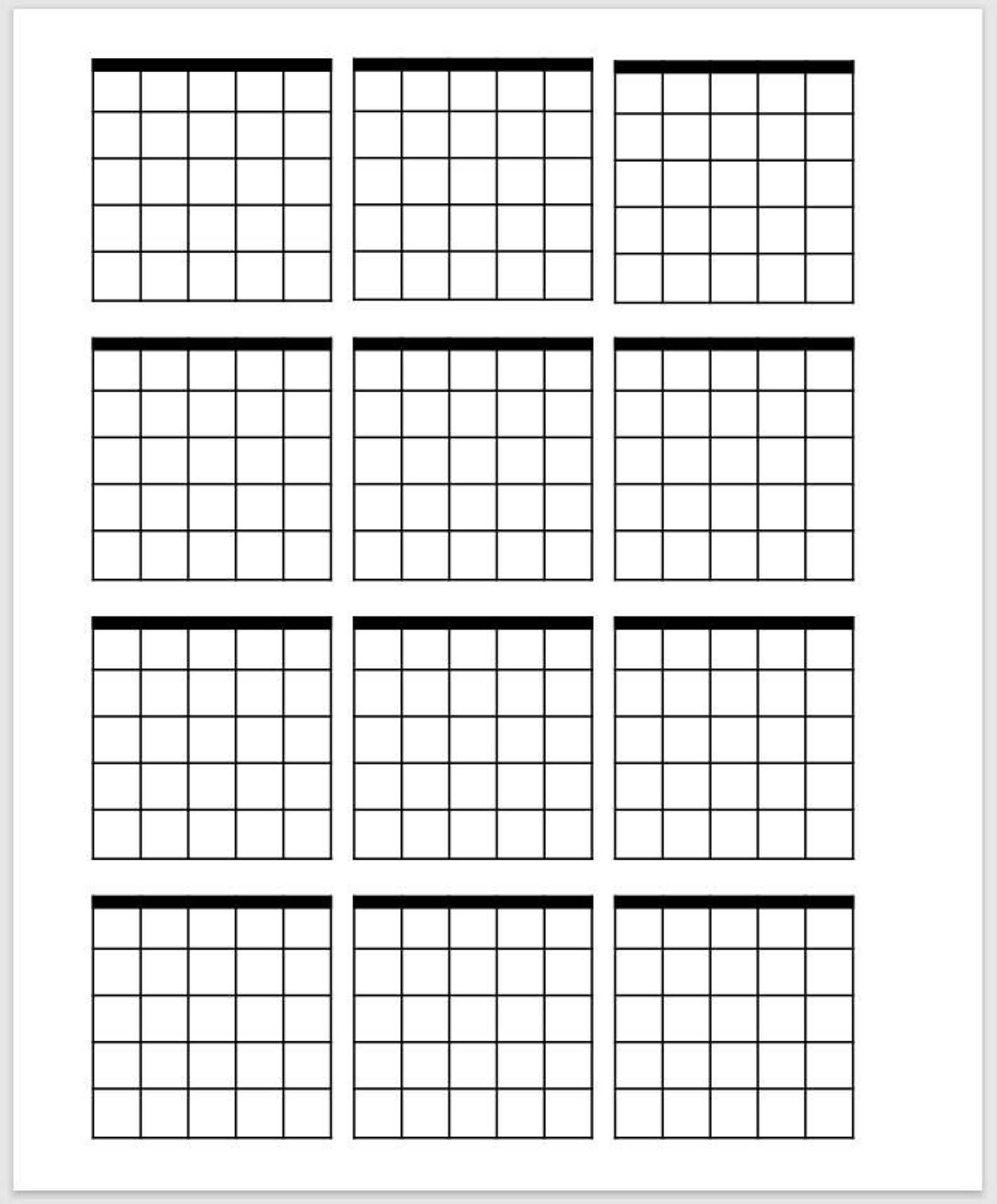 Tablature | Guitar Lesson | Practice Lesson | Digital Prints | Blank ...