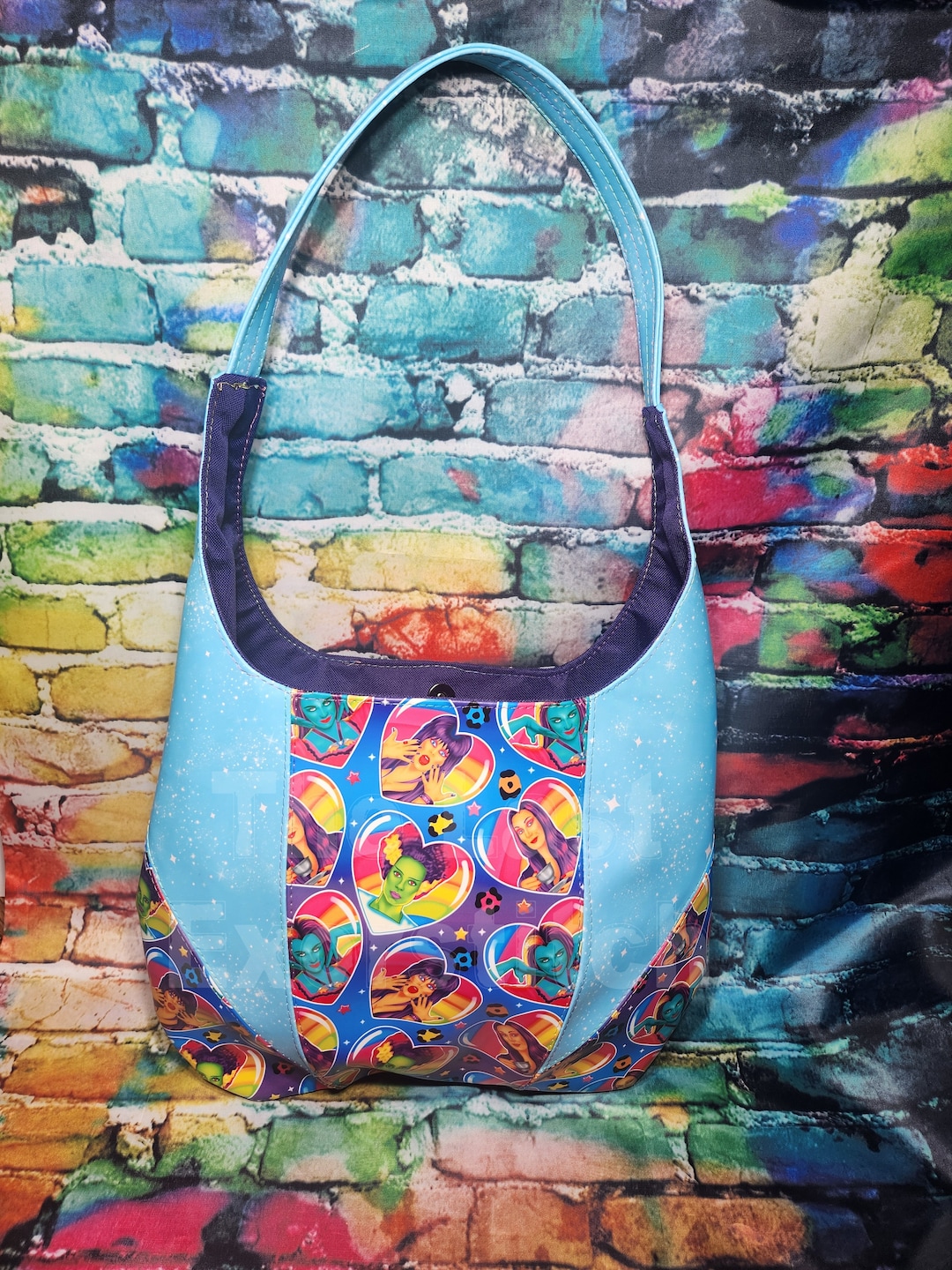 Rainbow Ghouls- Estrella Purse Shoulder Bag - Etsy