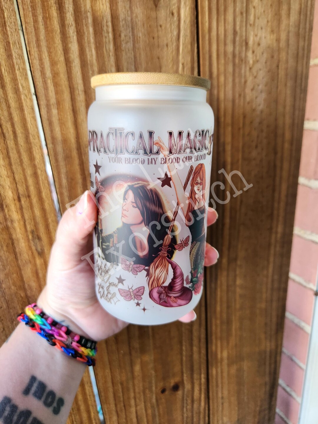 Practical Magic Midnight Margaritas 16oz Glass Cup: Spooky Season Witch ...