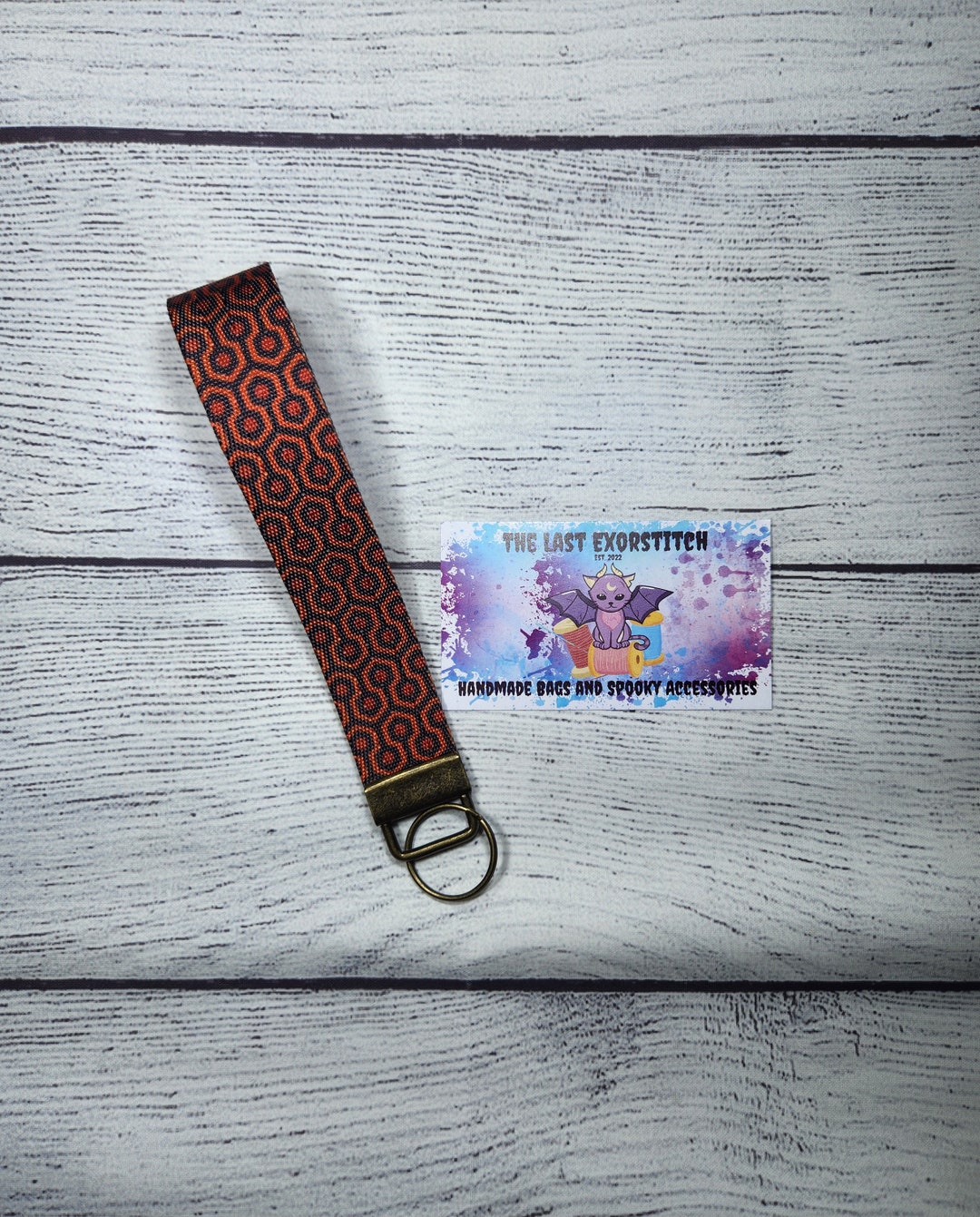 Overlook Hotel Carpet Pattern - Keychain, Keyfob, Wristlet - Etsy