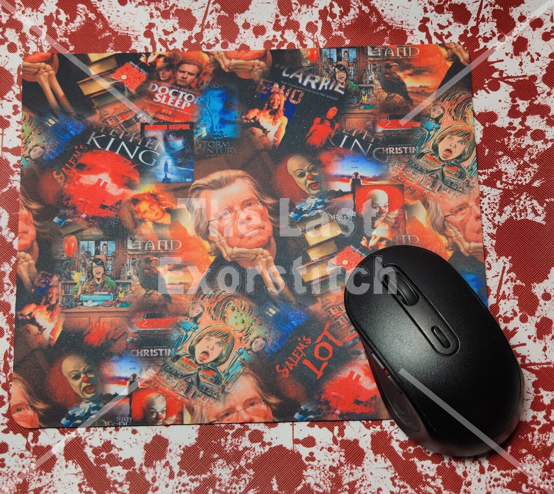 Stephen King Inspired Mousepad - Etsy