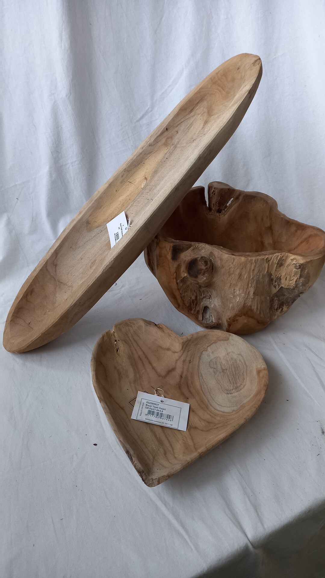 Teak Wood Shells, Burl Wood, Unique - Etsy