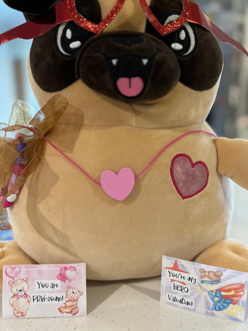 Valentine's Day Classroom Cards BUNDLE Printable Digital Download 5 ...