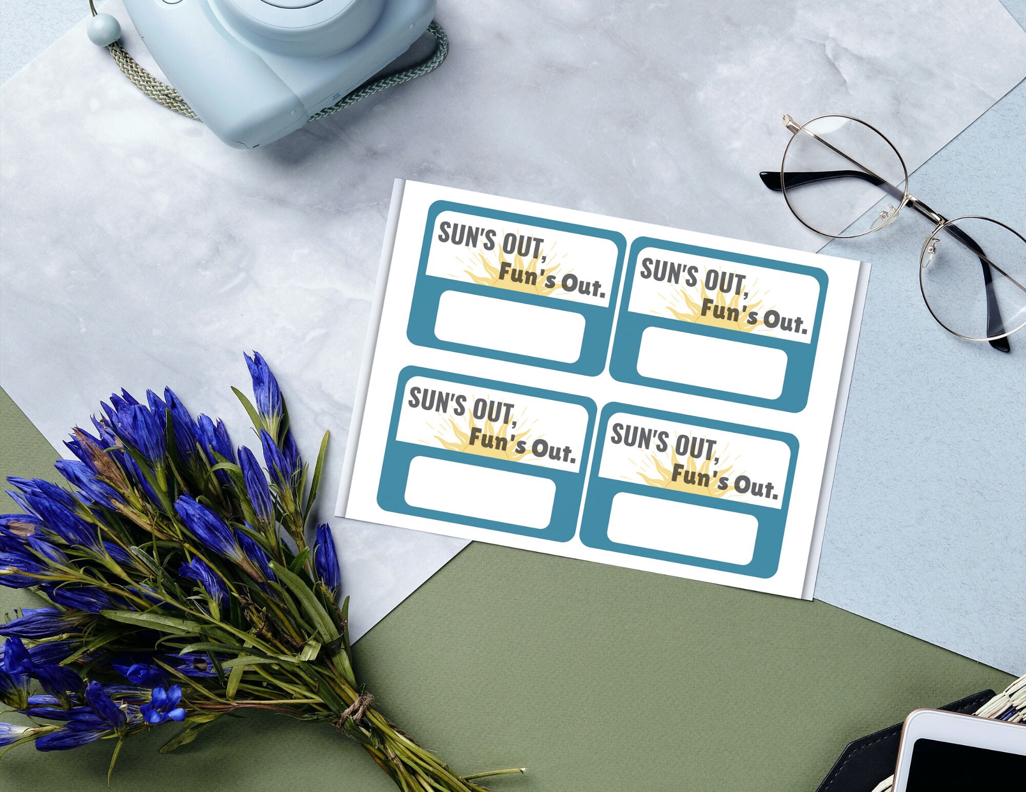 Spring Break/summer Beer Labels Printable Digital Download - Etsy