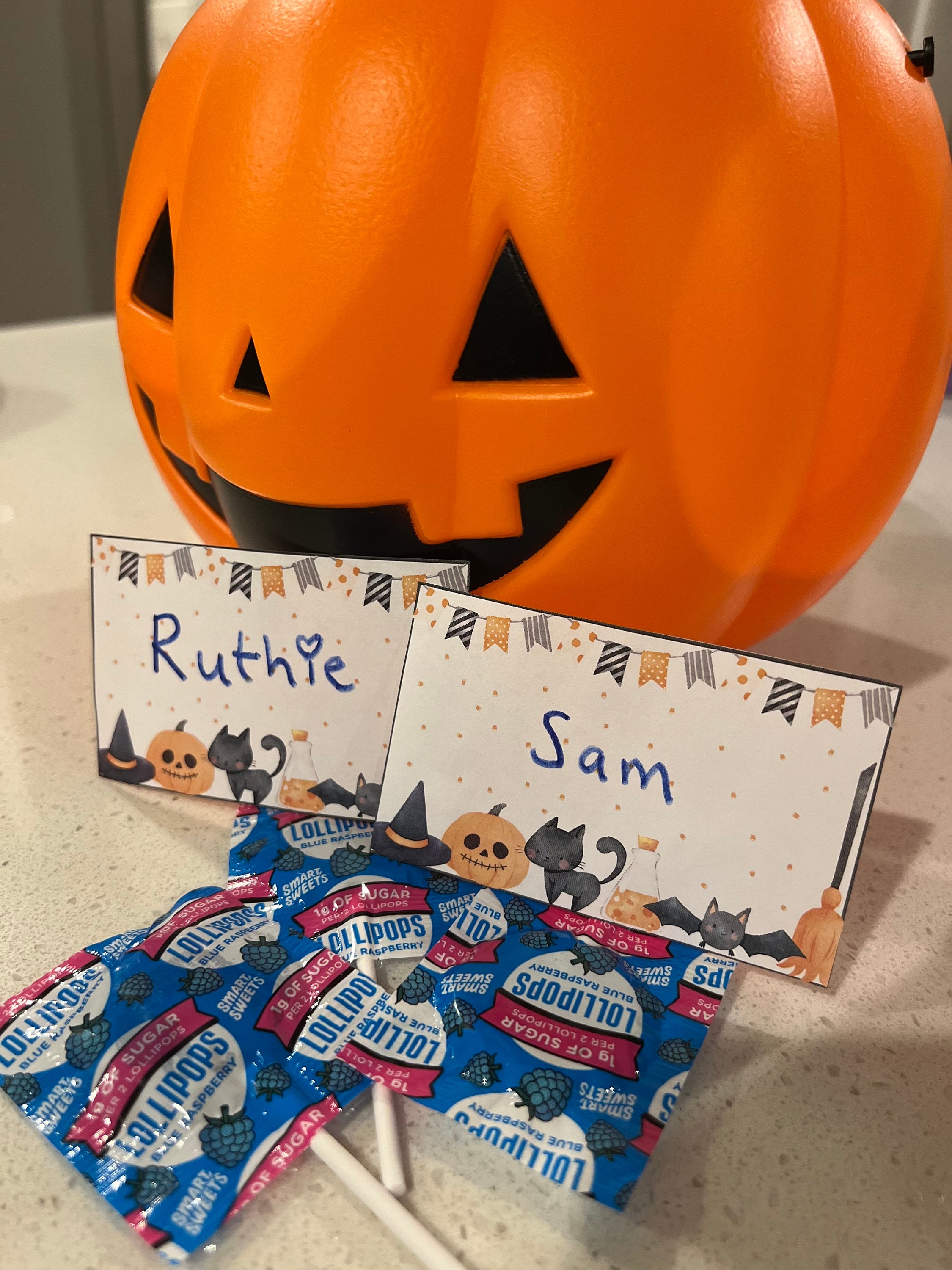 Halloween Cards Classroom Cards, Candy Tags Printable Digital Download ...