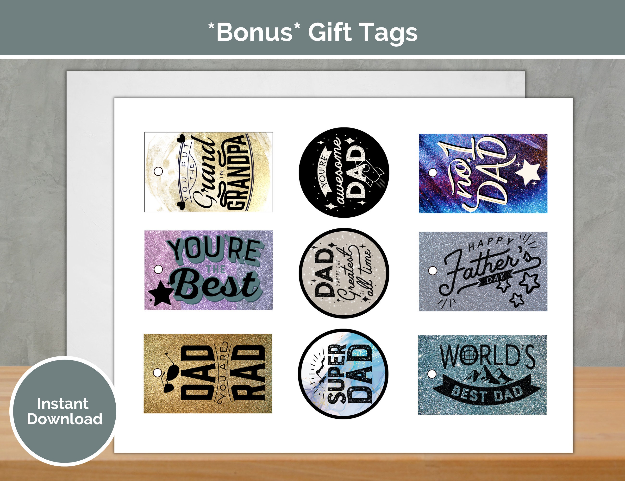 Father's Day Bundle ~ Handprint Coloring Pages + All About Dad + BONUS ...