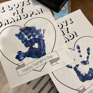 Father's Day Bundle ~ Handprint Coloring Pages + All About Dad + BONUS ...