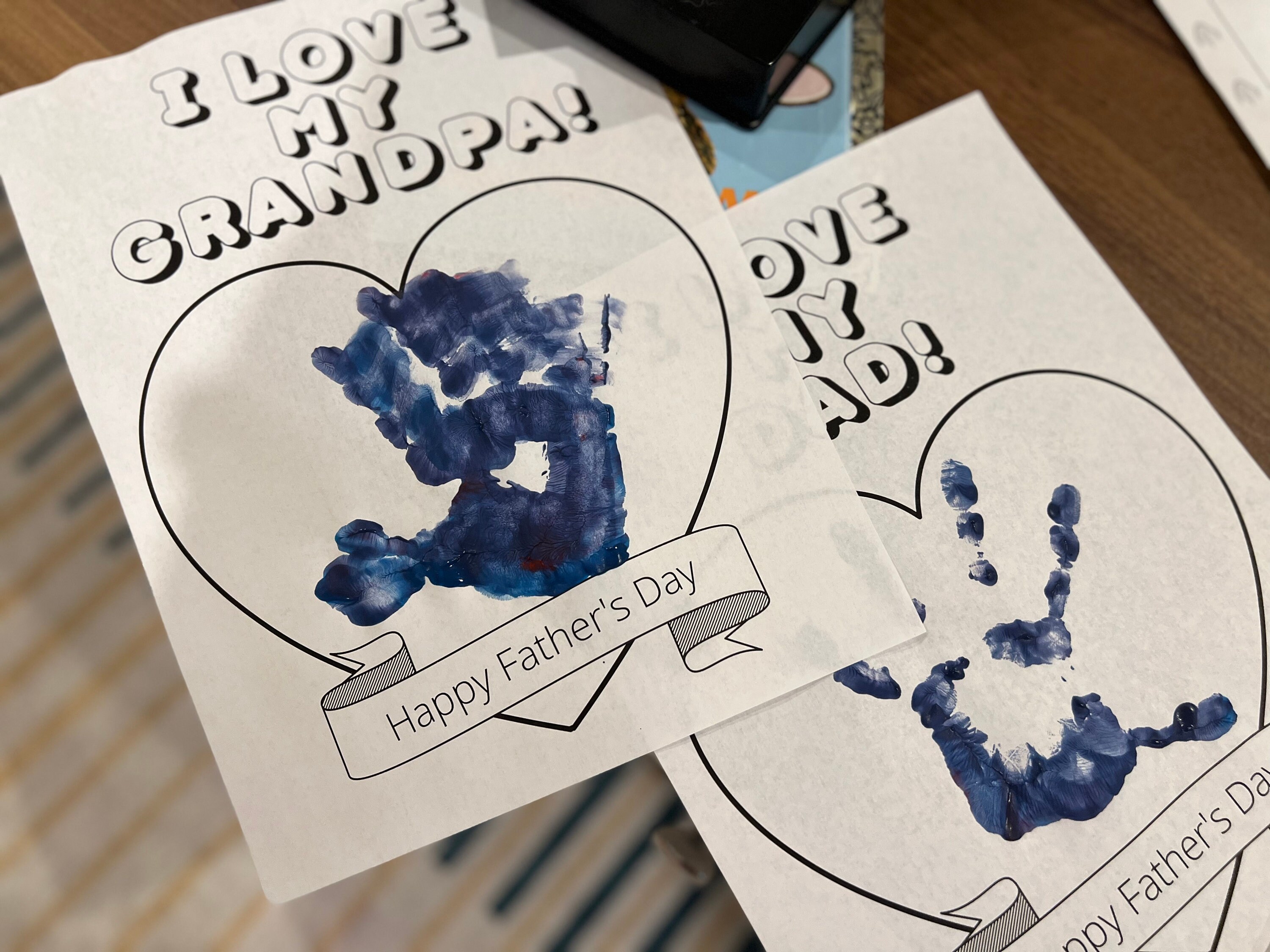 Father's Day Bundle ~ Handprint Coloring Pages + All About Dad + BONUS ...