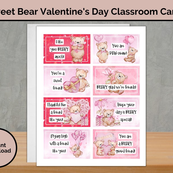 Sweet Valentine Card - Etsy