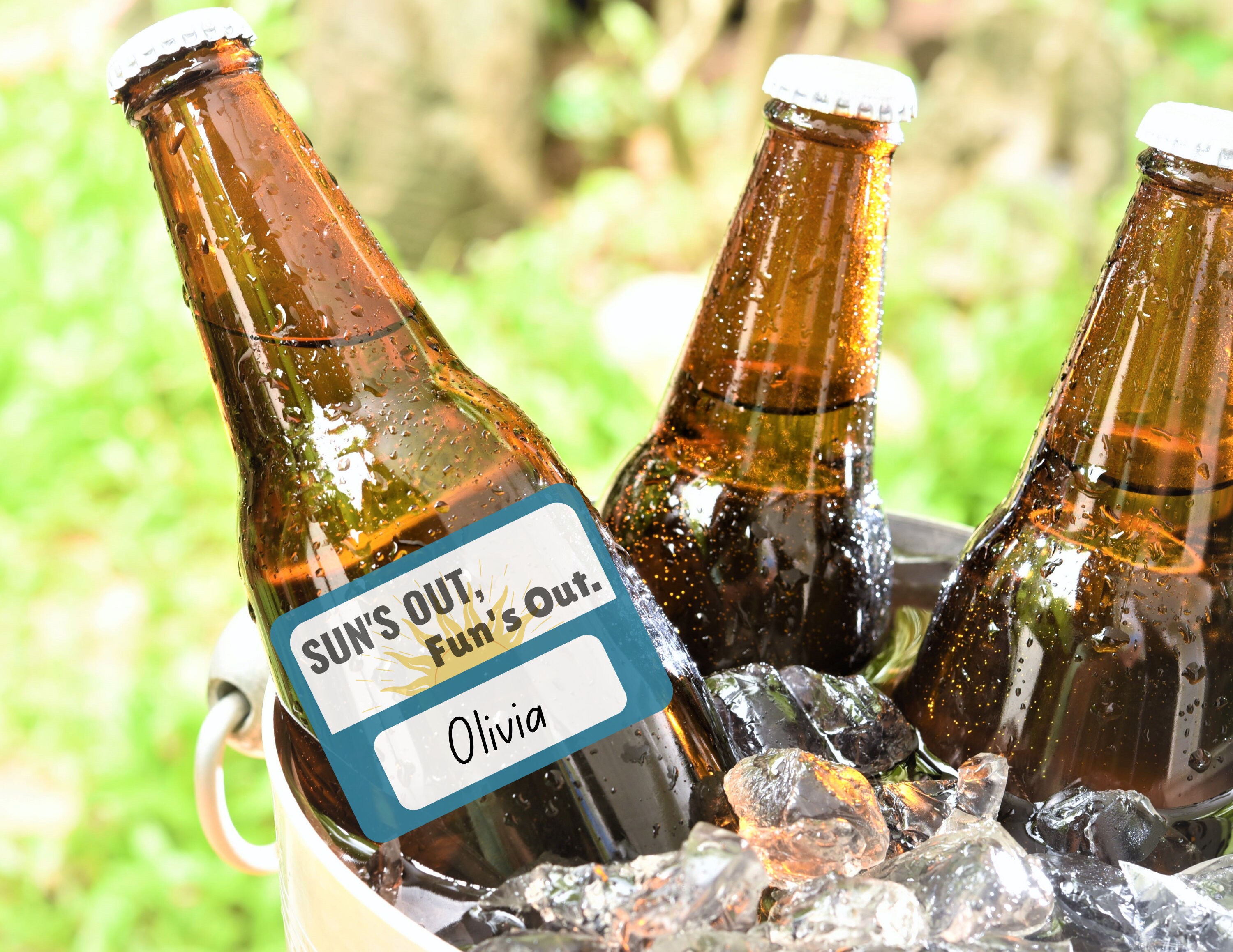 Spring Break/summer Beer Labels Printable Digital Download - Etsy