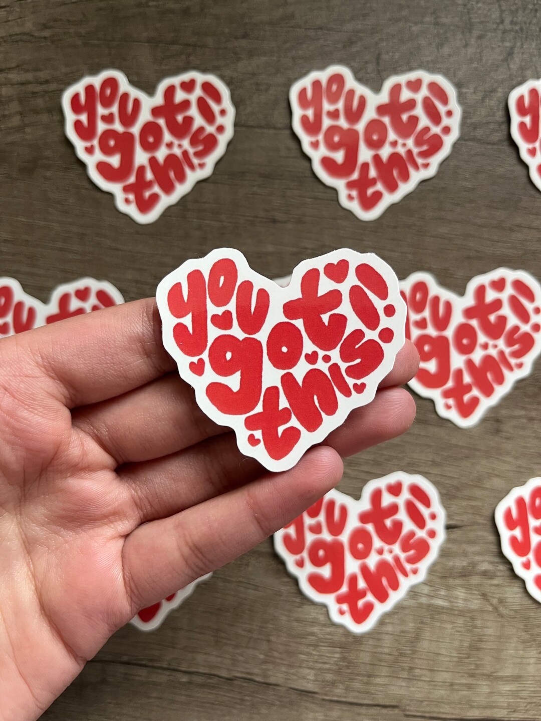 You Got This Sticker Kawaii, Glossy Sticker Happy Mail, Bullet Journal ...
