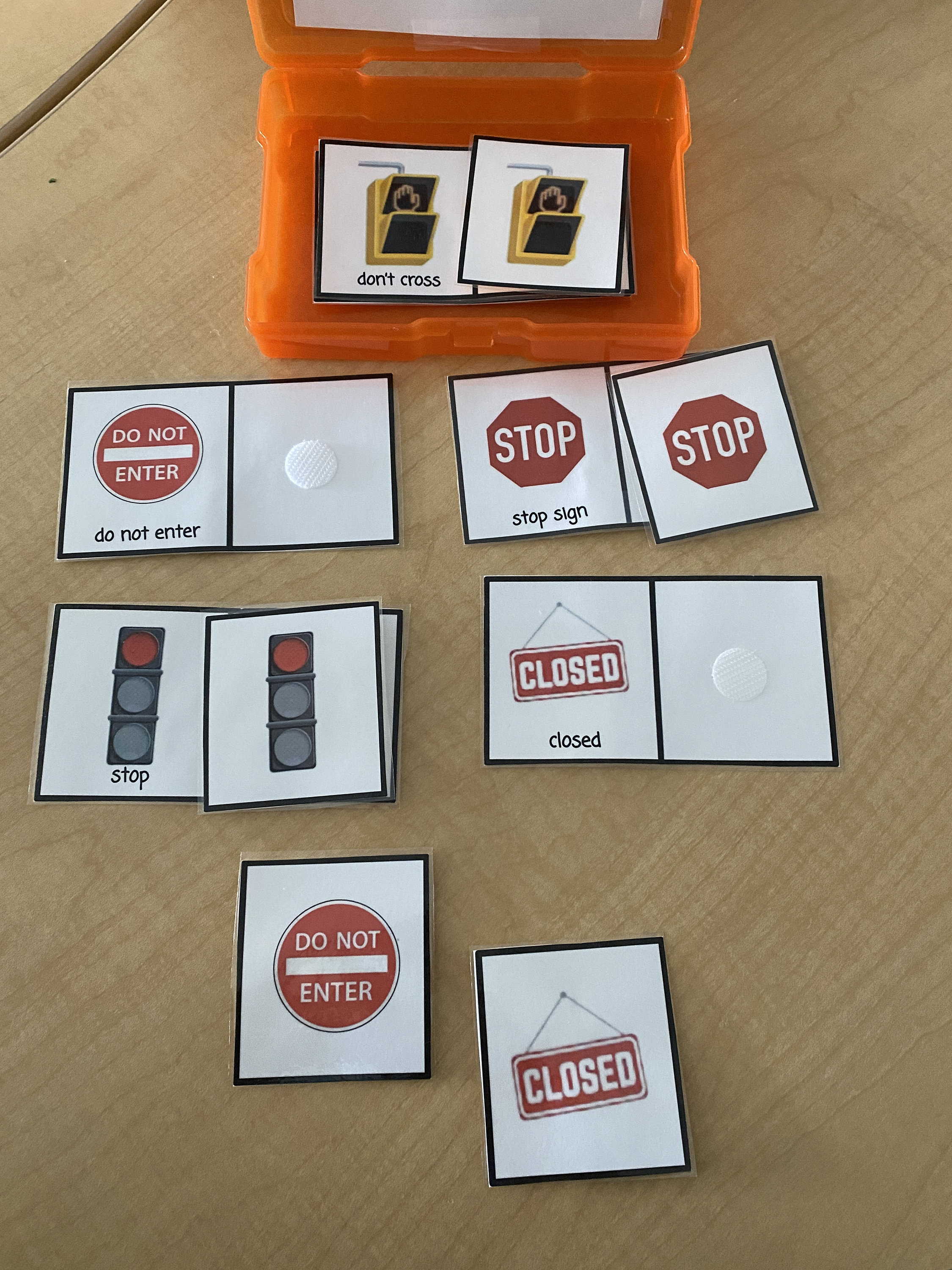 Community Signs Task Box Activities - Etsy