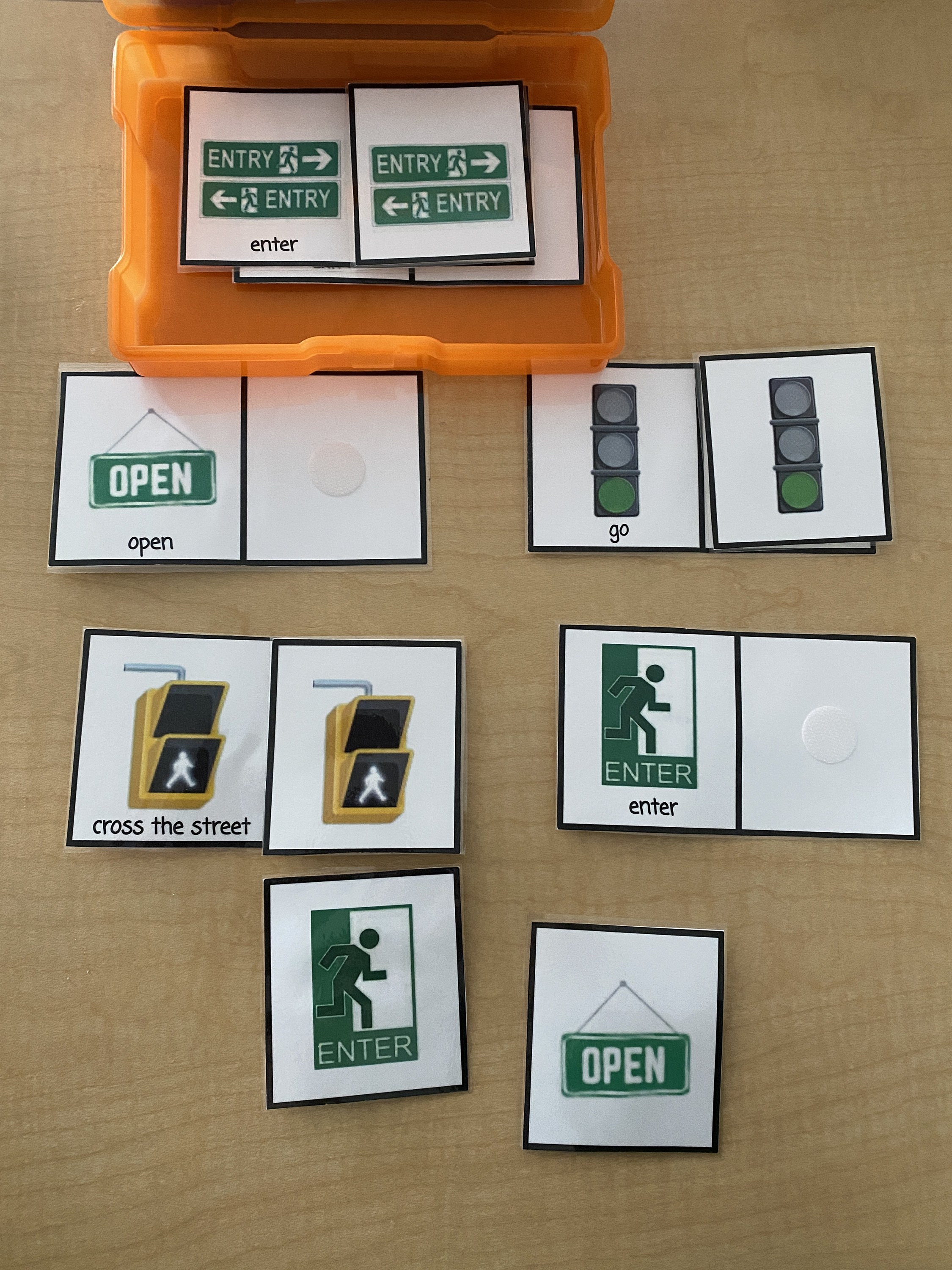 Community Signs Task Box Activities - Etsy