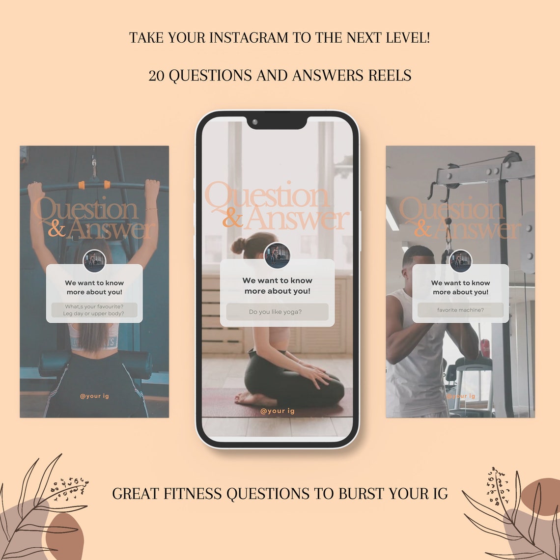 20 Instagram Reel Template | Reel Template Editable in Canva ...