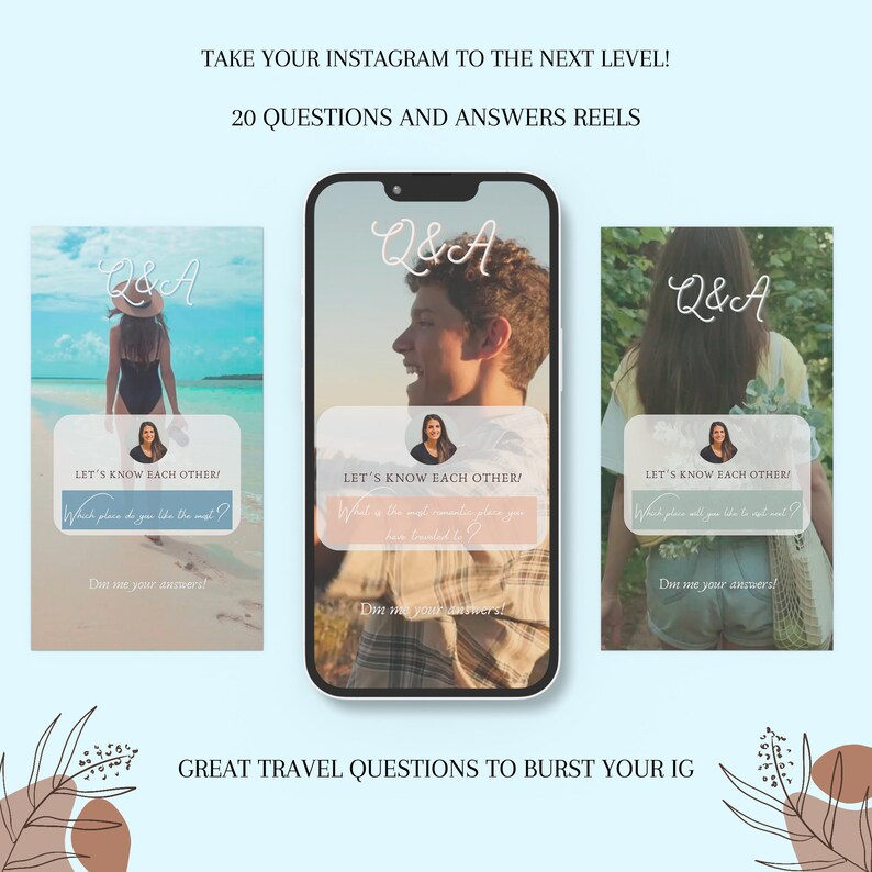 20 Instagram Reel Template | Reel Template Editable in Canva ...